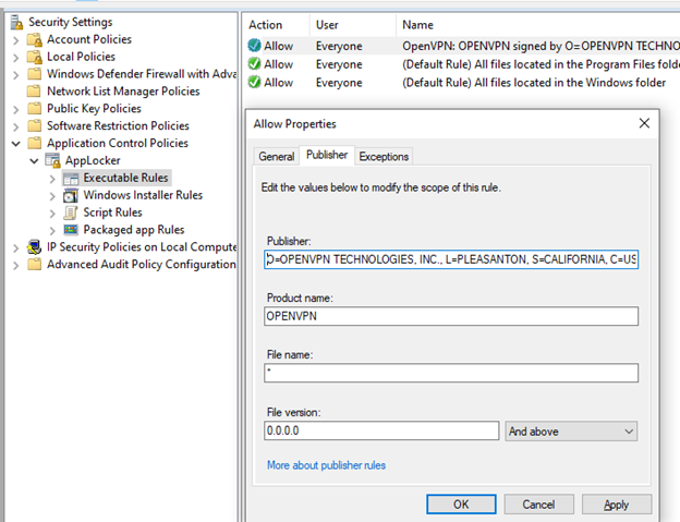 Microsoft Applocker-Part 3 | Microsoft Deep Learn