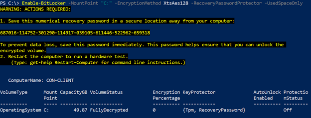 Windows Bitlocker Part 2 Microsoft Deep Learn